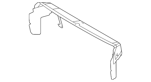 2006-2010 Ford | Front Deflector | 6L2Z-8327-AA | Walls' Ford Parts