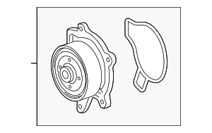 2015-2025 Lexus Water Pump 16100-39595 | OEM Parts Online