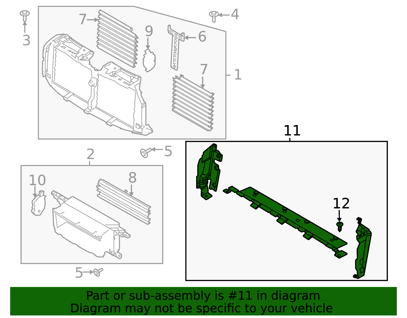 2021-2025 Ford F-150 Air Deflector ML3Z-8327-E | OEM Parts Online