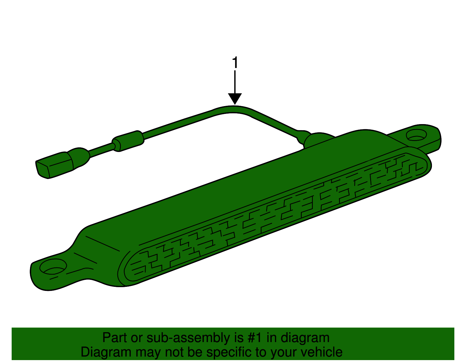 Genuine Toyota High Mount Lamp part# 81570-12361 for 2003-2008 Toyota ...