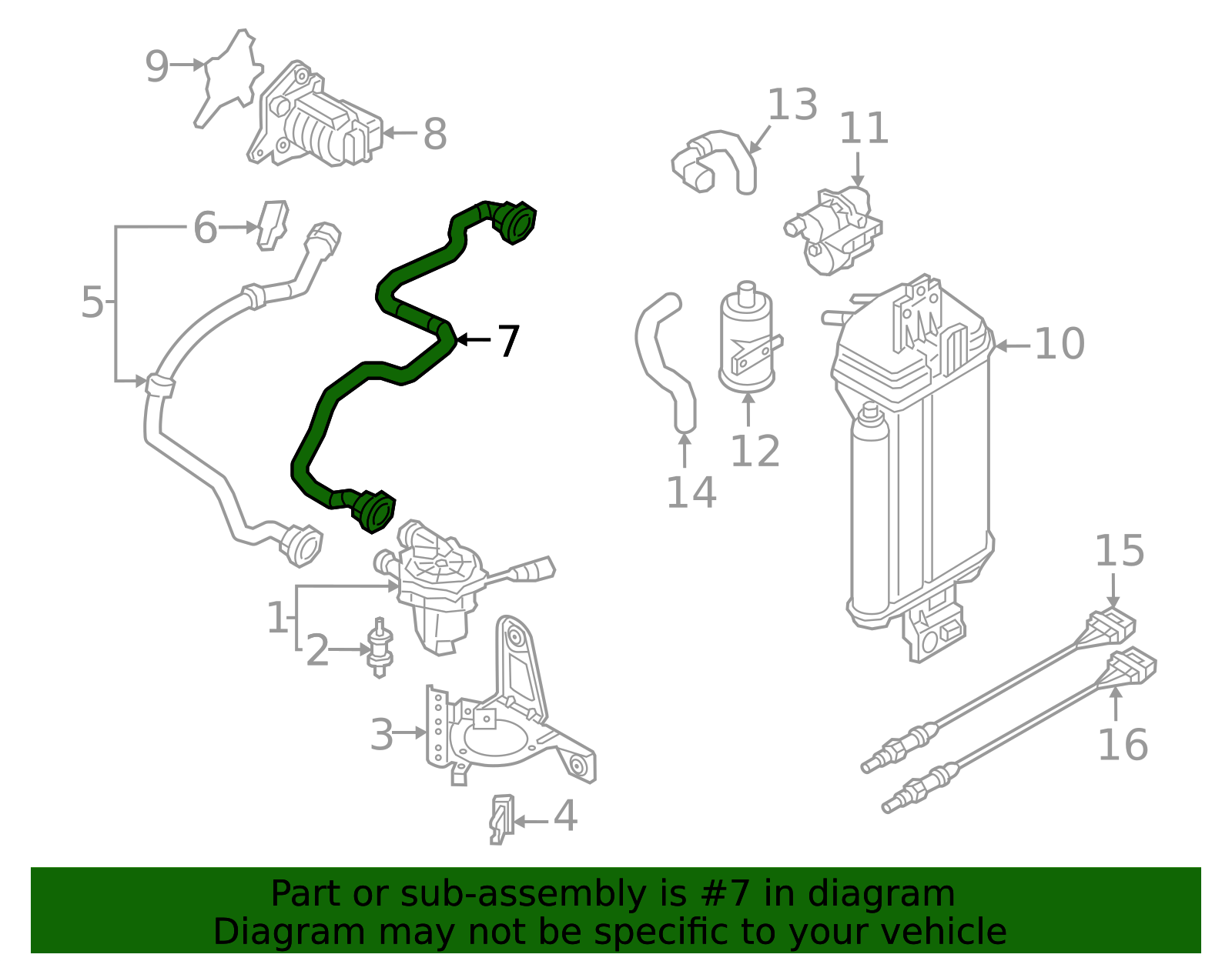 06K-906-262-AP - Volkswagen Oxygen Sensor 2018-2024 Volkswagen Tiguan ...