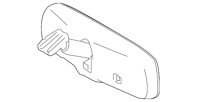 2019-2023 Toyota Tacoma Mirror Inside 87810-0C140 | Toyota Parts Center