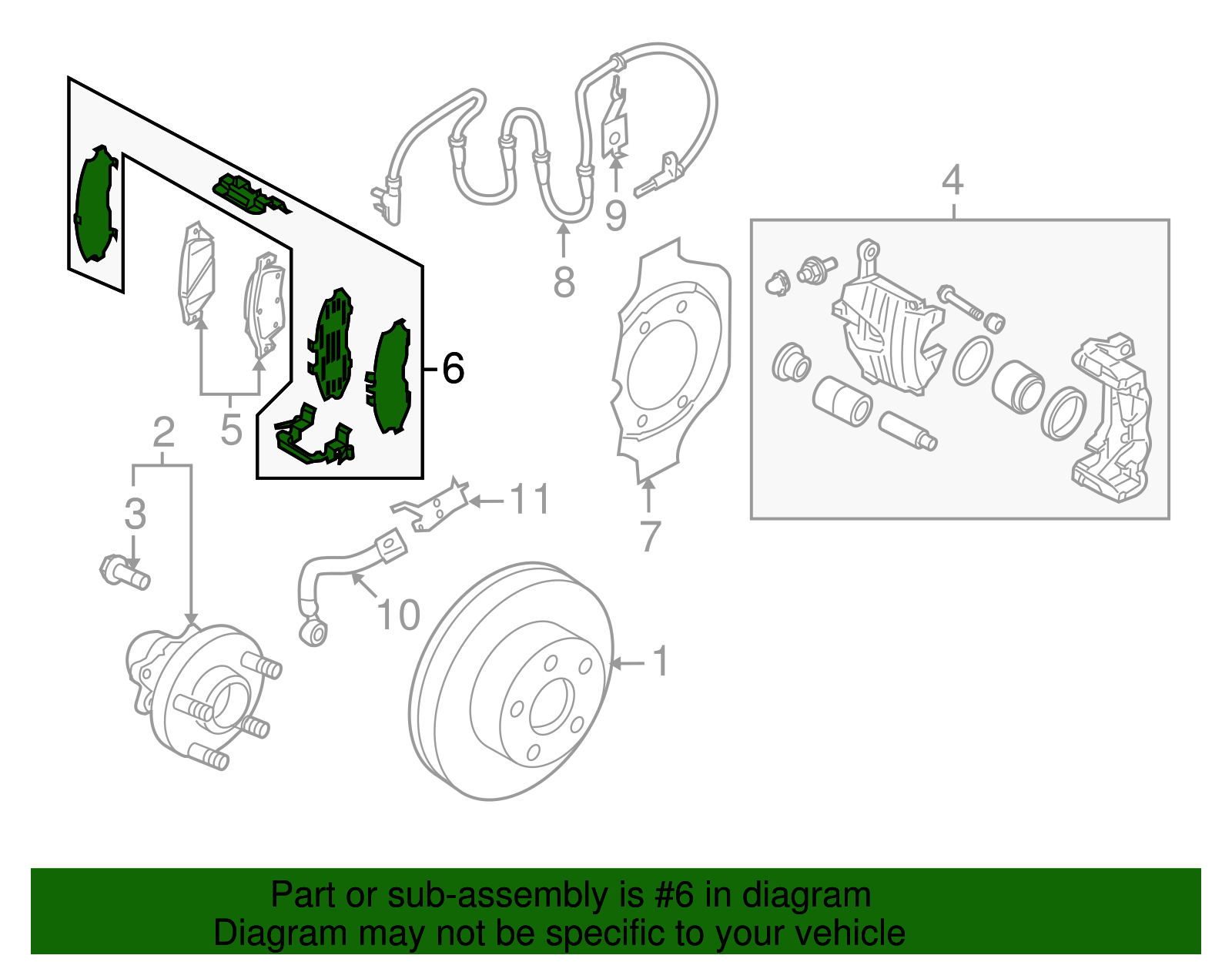 2005-2020 Nissan Hardware Kit 41080-0V726 | Nissan Parts Royal Oak