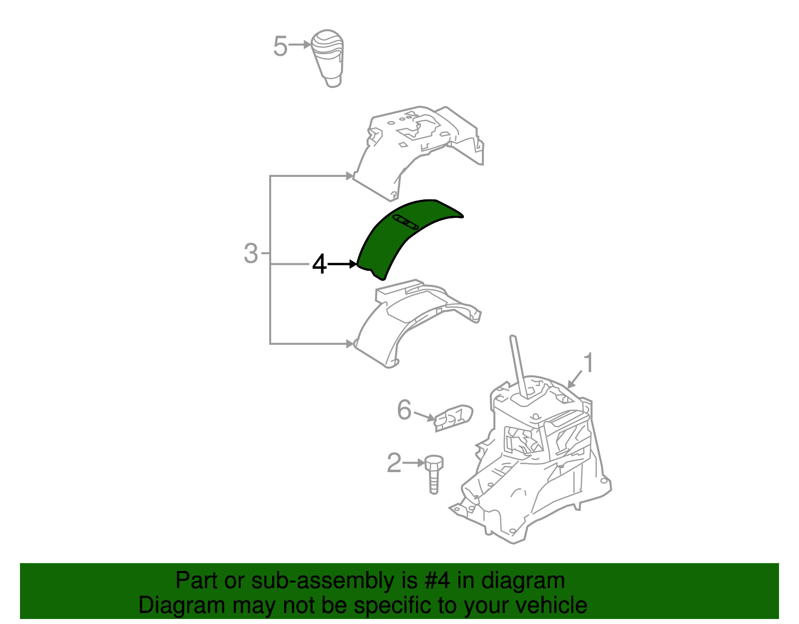 BBM3-64-358A - Indicator Housing Slider - 2010-2013 Mazda 3 | Mazda OEM ...
