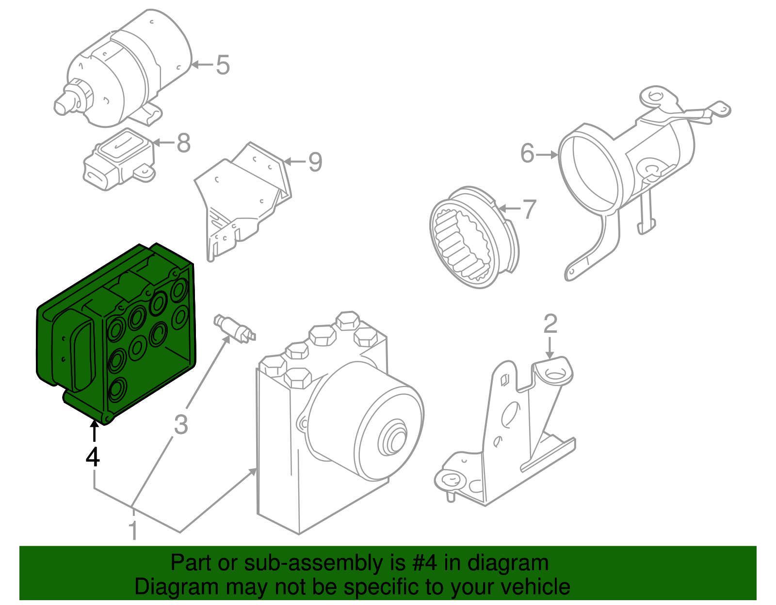 34522285051 - 1998-2003 BMW ABS Control Module (34-52-2-285-051) | BMW ...