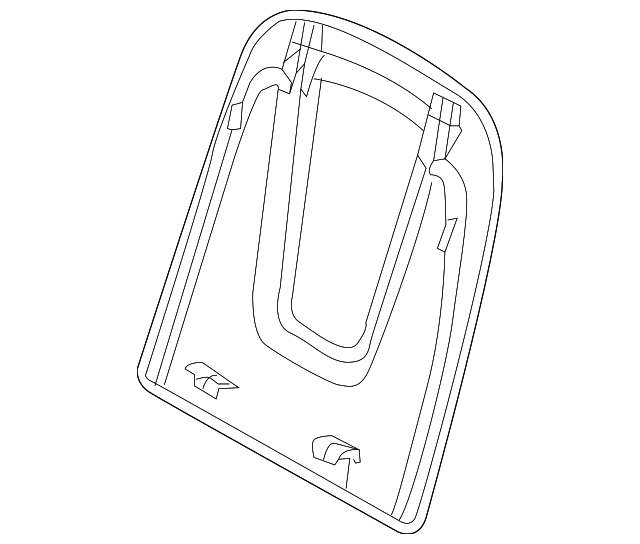 8R0-881-969-H-BOB - Seat Back Panel 2012-2018 Audi | Audi OEM Parts Guy