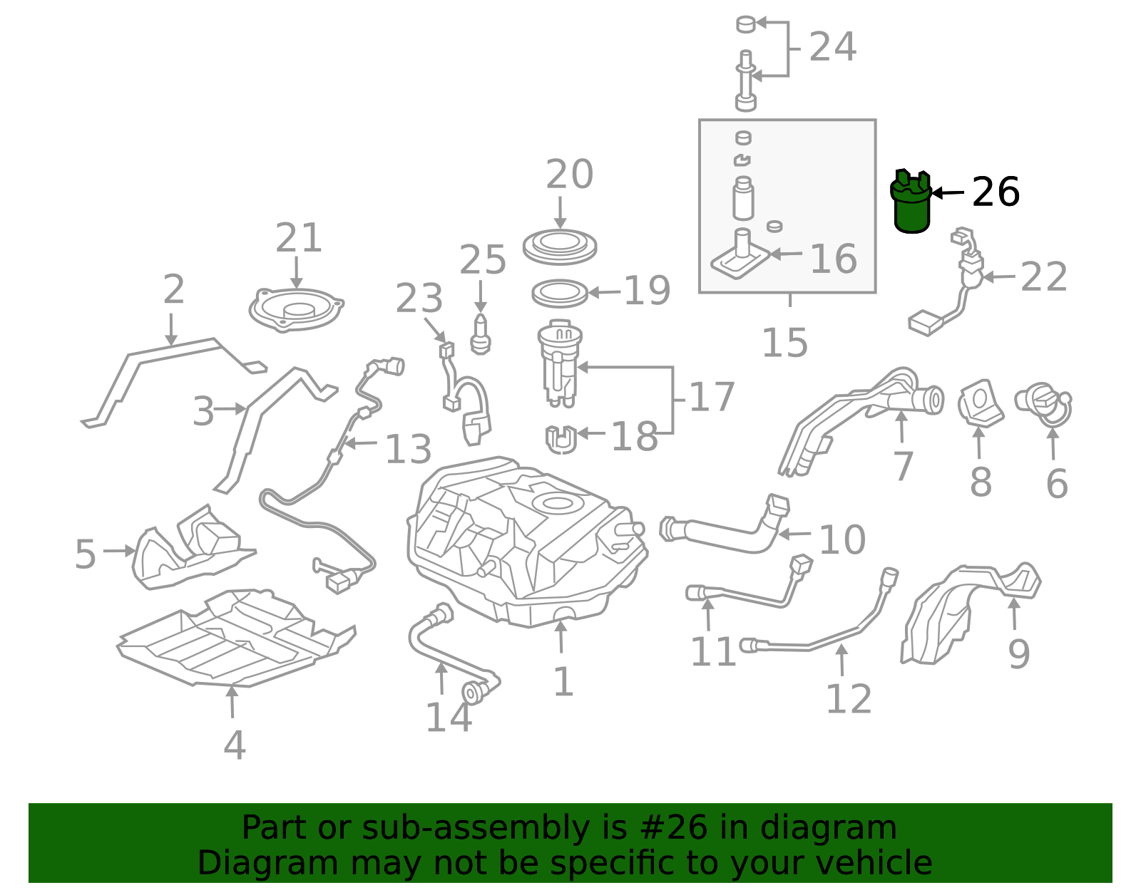 16019-SDR-L30 - Fuel Pump Housing 2006-2007 Honda Accord | Honda Parts ...