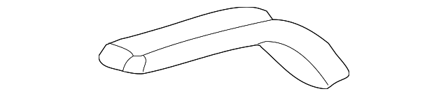 2007-2014 GM Black Driver Side Roof Panel Joint Finish Molding 20815163 ...