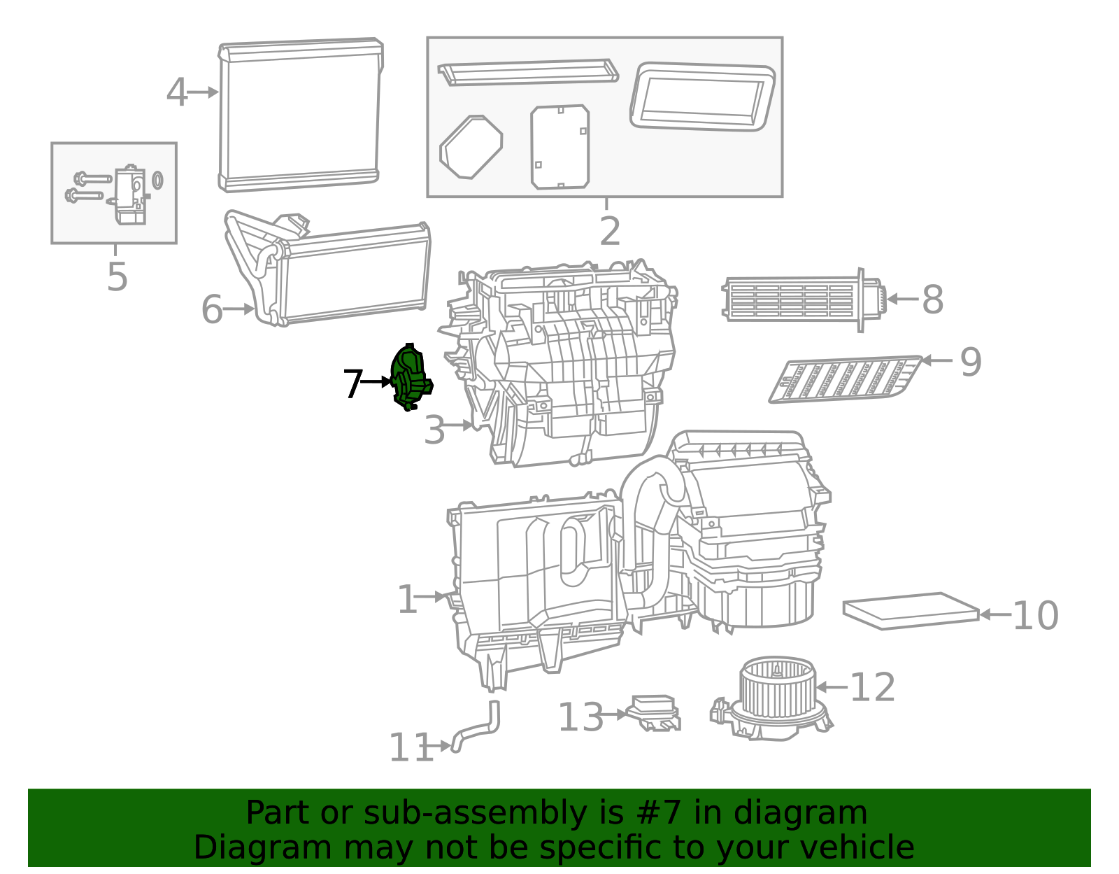 2007-2024 Mopar Actuator 68018109AA | Mopar Parts Canada