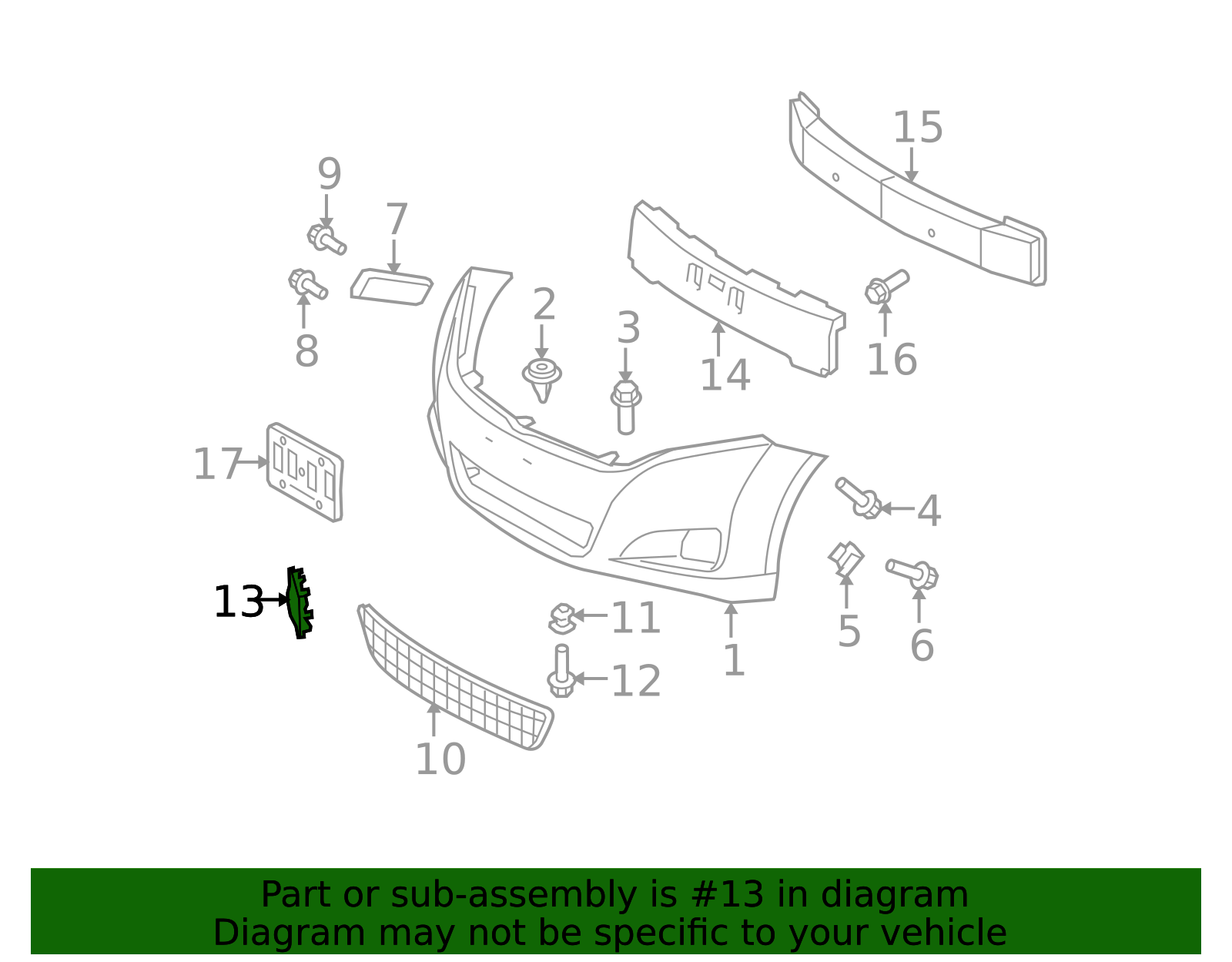 52128-0T020 - High-Quality Fog Light Trim for 2009-2012 Toyota Venza ...