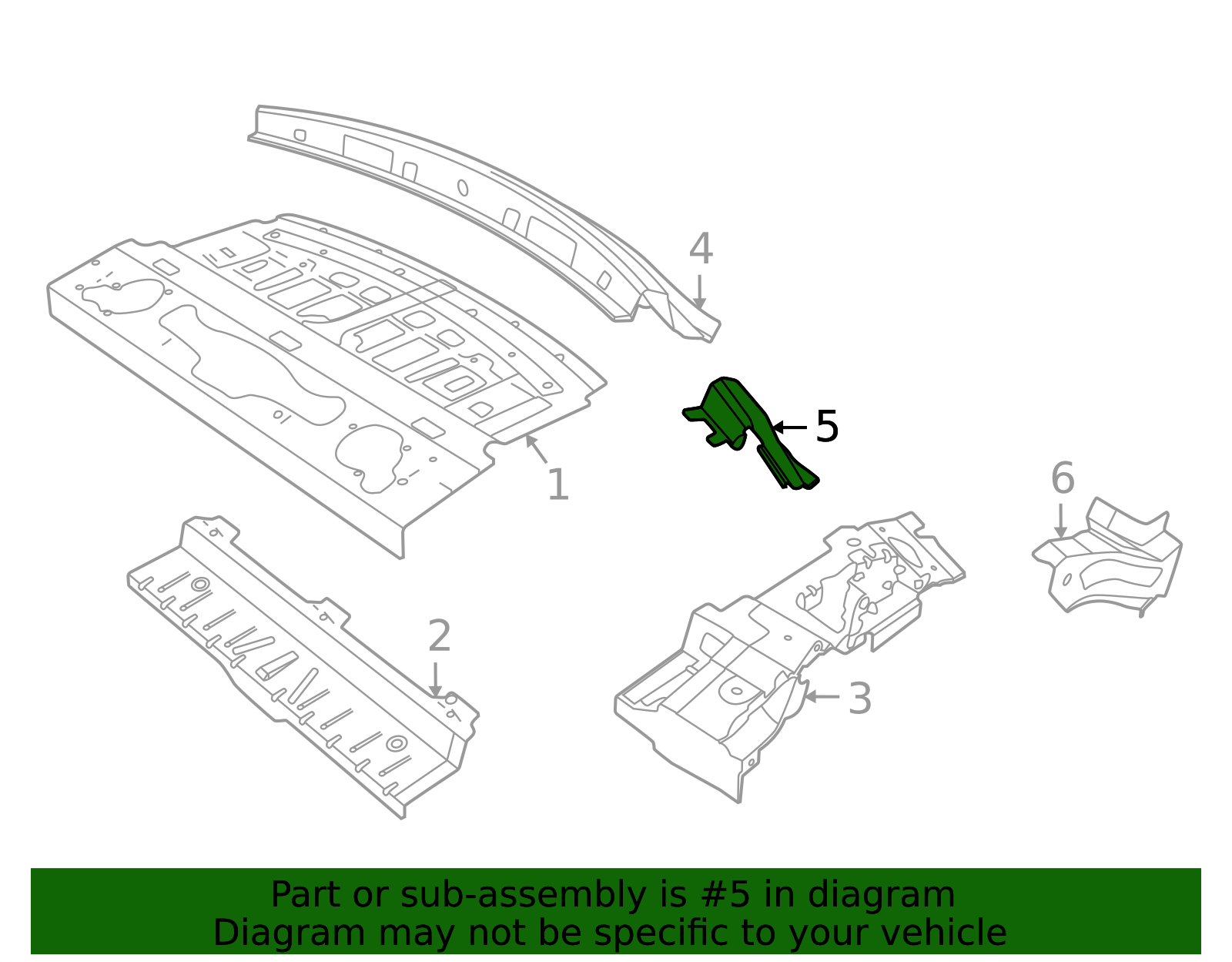 9J1-809-347-Y-GRV - 2020-2024 Porsche Taycan - Connector Plate 2020 ...
