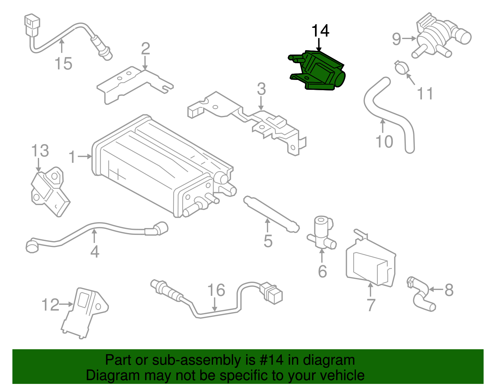 28324-2B000 - Solenoid Valve 2012-2017 Hyundai | Hyundai Parts Pro