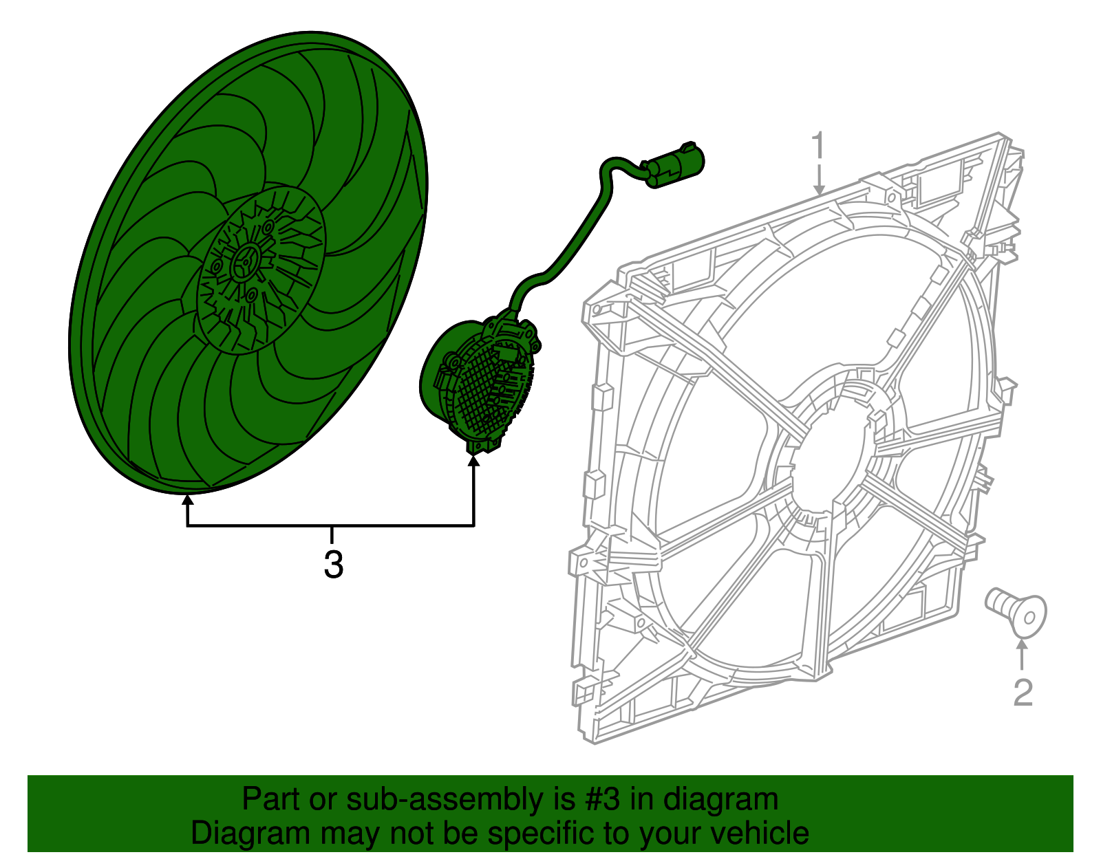 2021-2022 GM Fan Blade 84530771 | Capital Chevy Parts