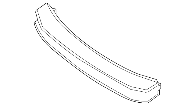 62090-5AA2A - Energy Absorber - 2015-2018 Nissan Murano | Nissan OEM ...