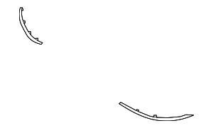 2015-2018 Nissan Murano Lower Molding 62074-5AA2A | Bill Kay Nissan Parts