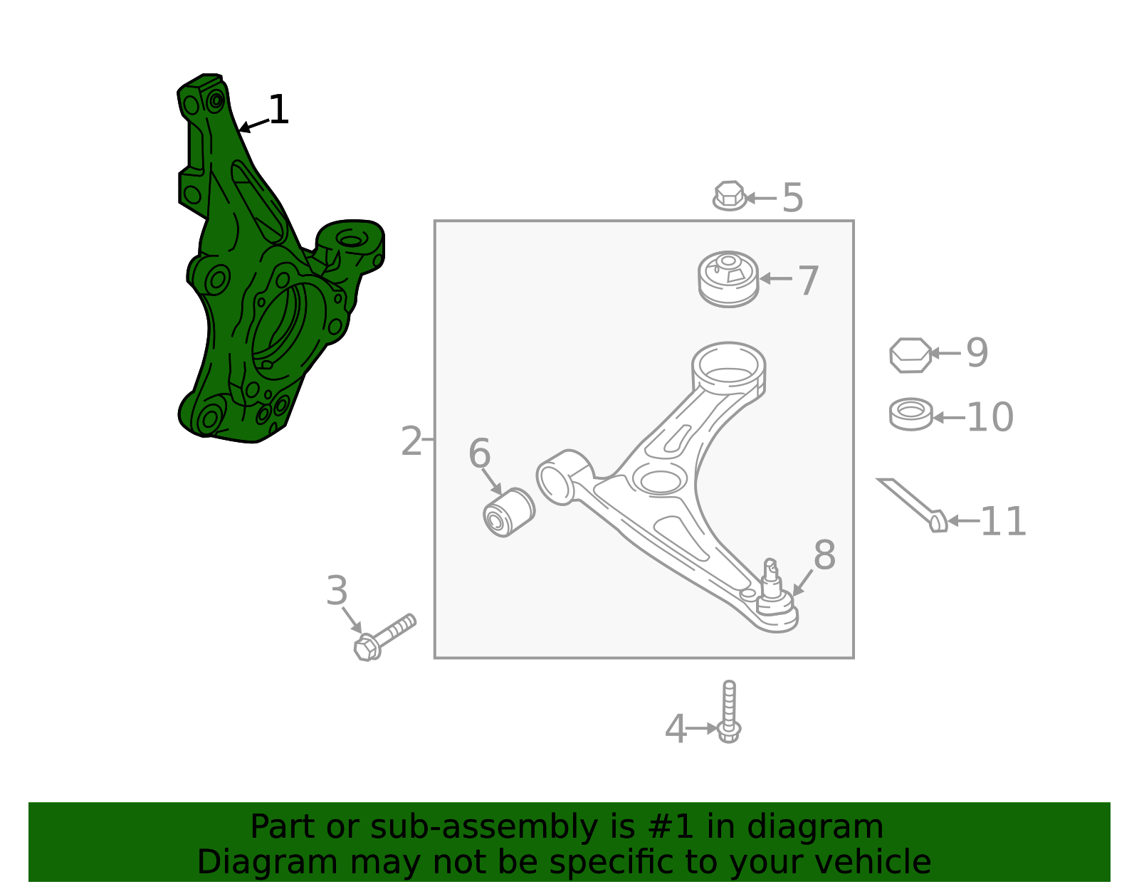 51710-G2000 - Knuckle 2017-2022 Kia Niro | Kia.Parts Store