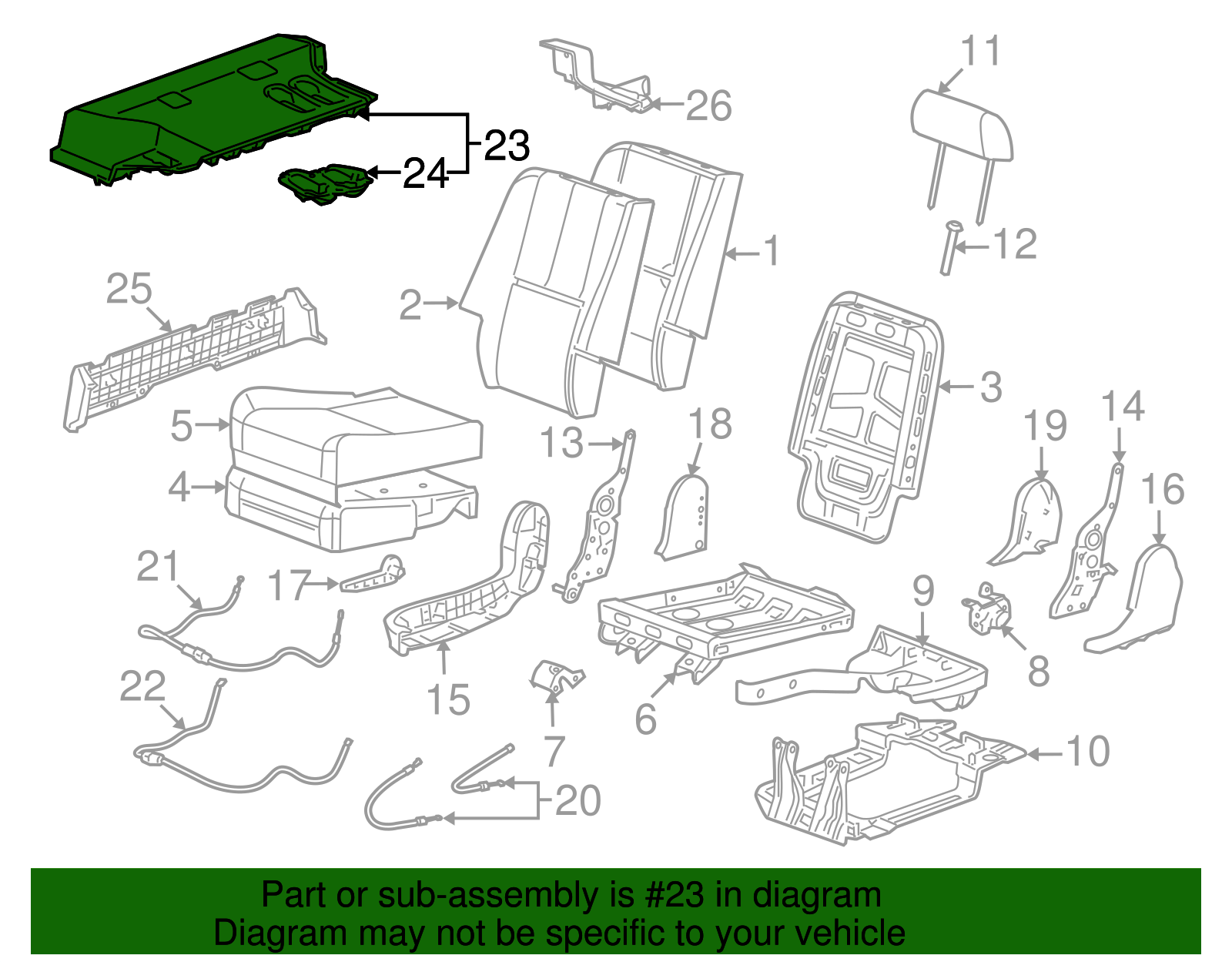 2010-2013 GM Lower Trim Panel 20848509 | Capital Chevy Parts