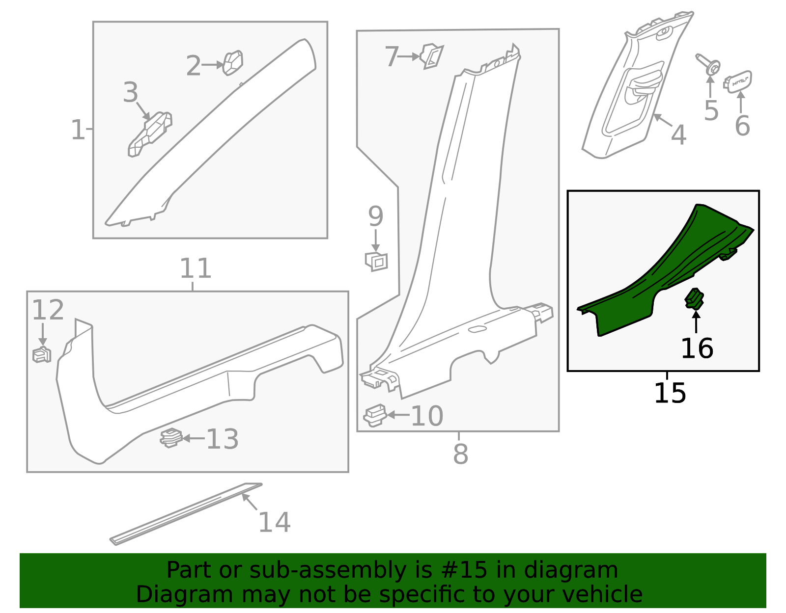 84887594 - Rear Sill Plate | Partners Chevy