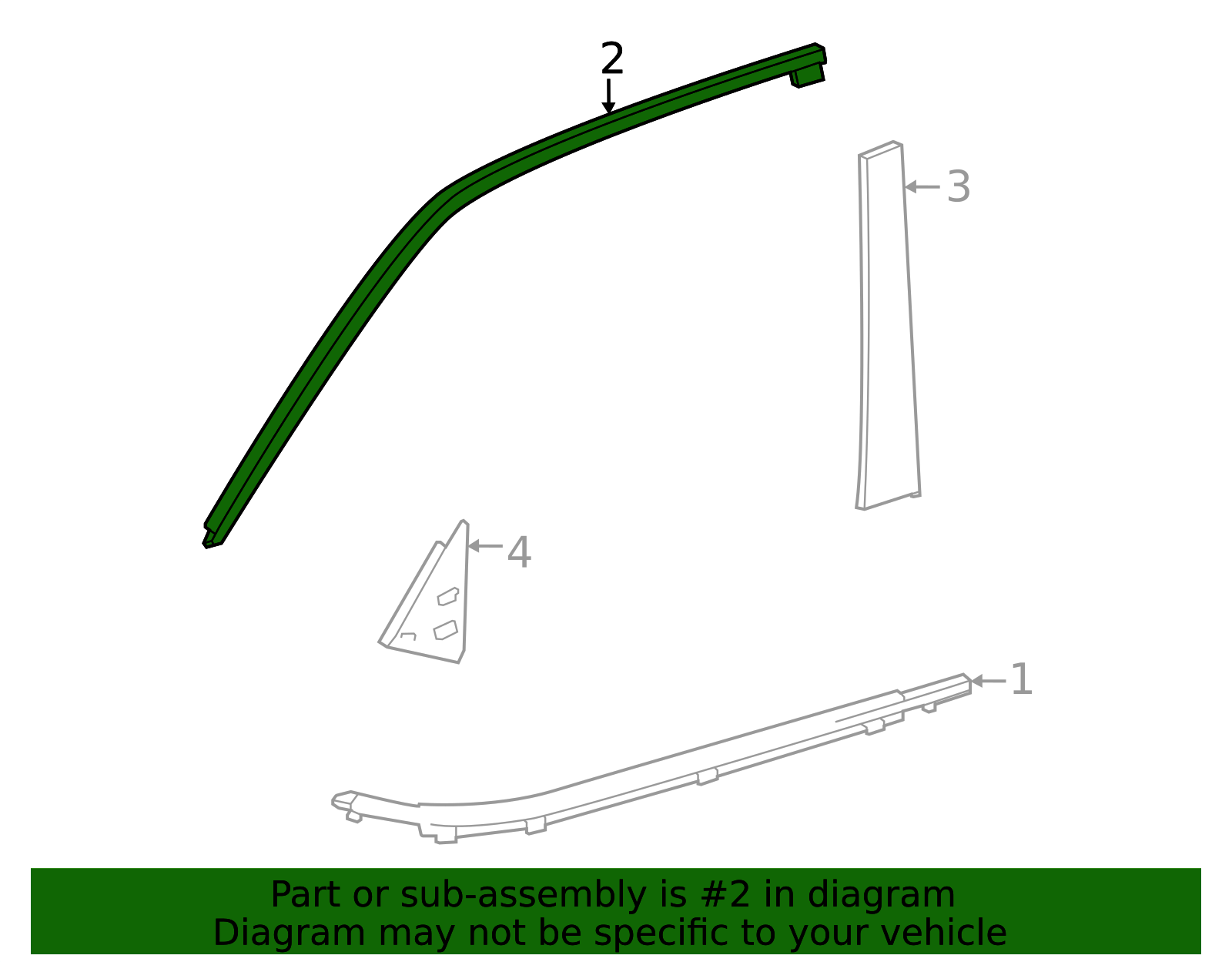 Door Reveal Molding - Clean Finish OEM Exterior | AutoNation Parts