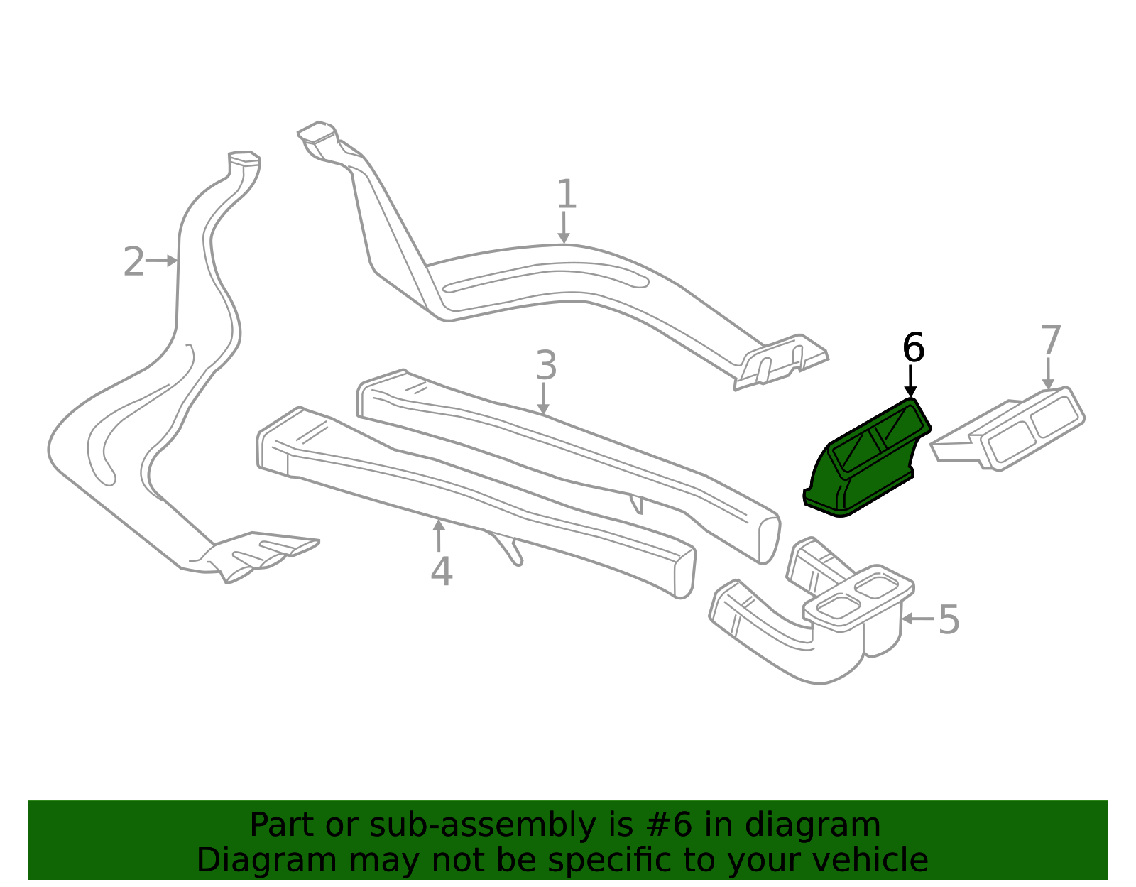 2011-2017 Volkswagen Touareg Supply Duct 7P6-819-240 | VW Direct Auto Parts
