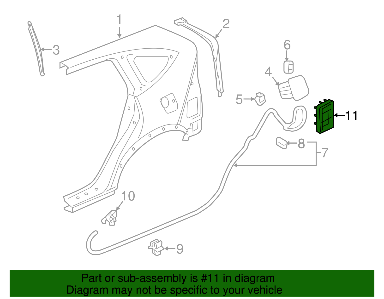 75450-T0A-000 - 2012-2016 Honda CR-V - Outlet Assembly Rear Air | Honda ...