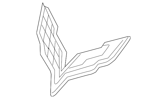 2014-2019 Chevrolet Corvette Emblem 84658772 GM | GMPartsDirect.com