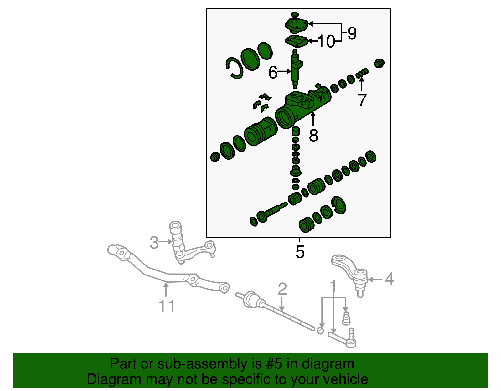 2013-2016 GM Steering Gear Box 19434142 GM | GMPartsDirect.com