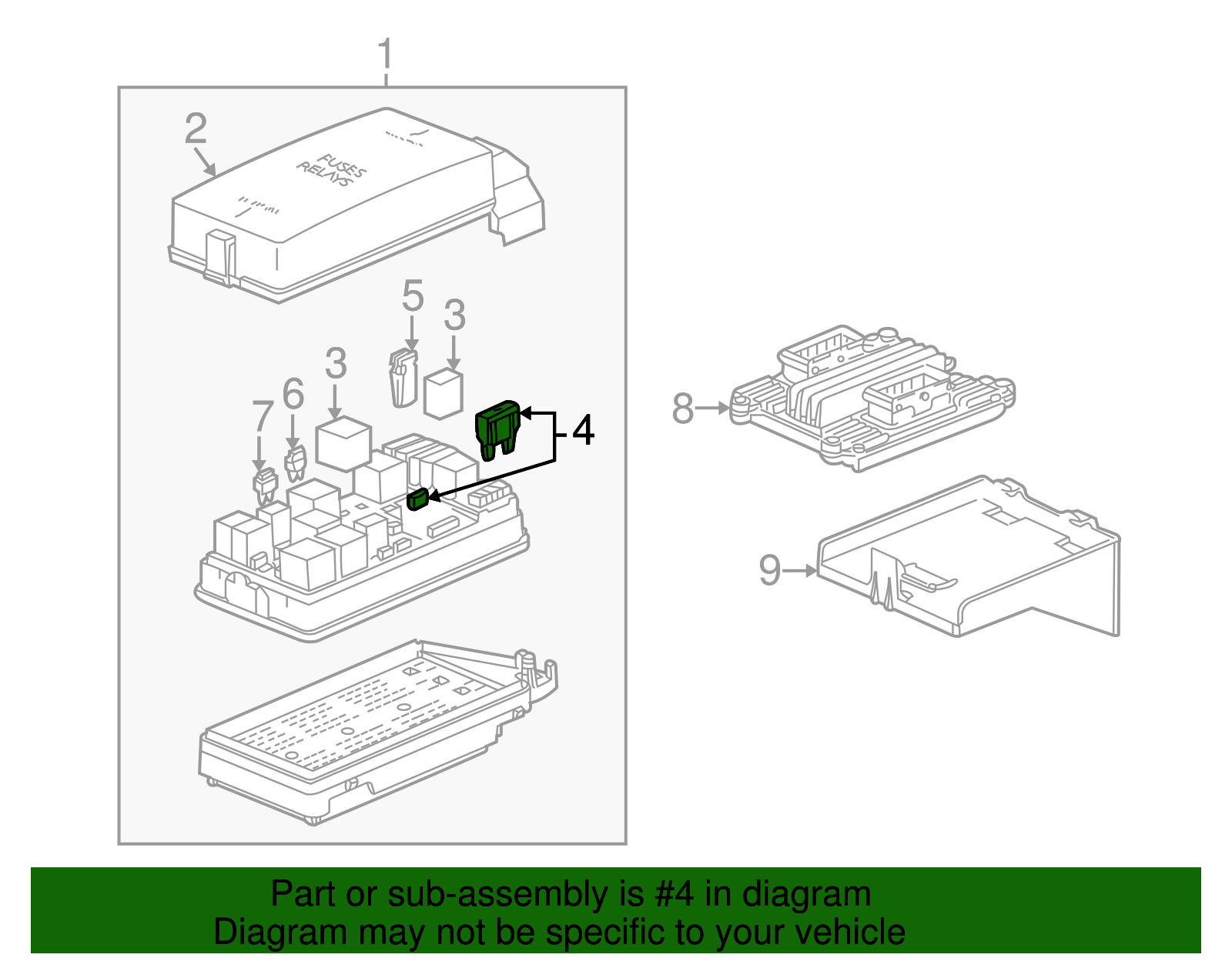 1995-2025 GM 20 Amp Automotive Mini Fuse 88861352 GM | GMPartsDirect.com