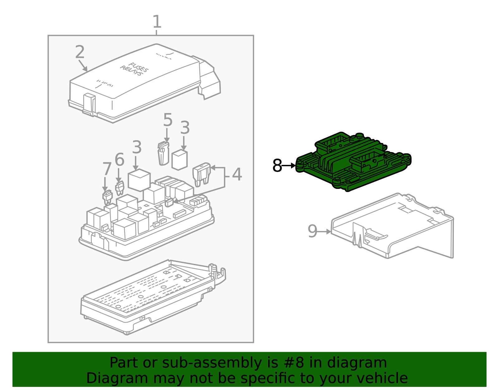 2003-2005 Saturn Vue Transmission Control Module 24222126 | OEM Parts ...