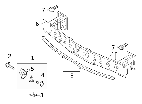 Bumper & Components - Front for 2020 Mazda 3 | OEM Parts Online