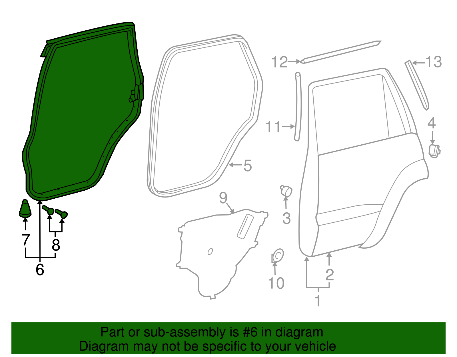 2008-2021 Toyota Land Cruiser 2008-2021 Toyota Land Cruiser - Door ...
