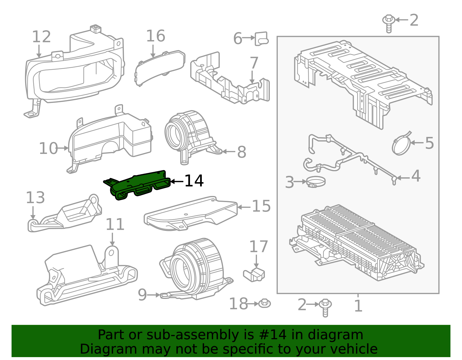 2024-2025 Toyota Tacoma Exhaust Duct G92F1-04010 | OEM Parts Quick