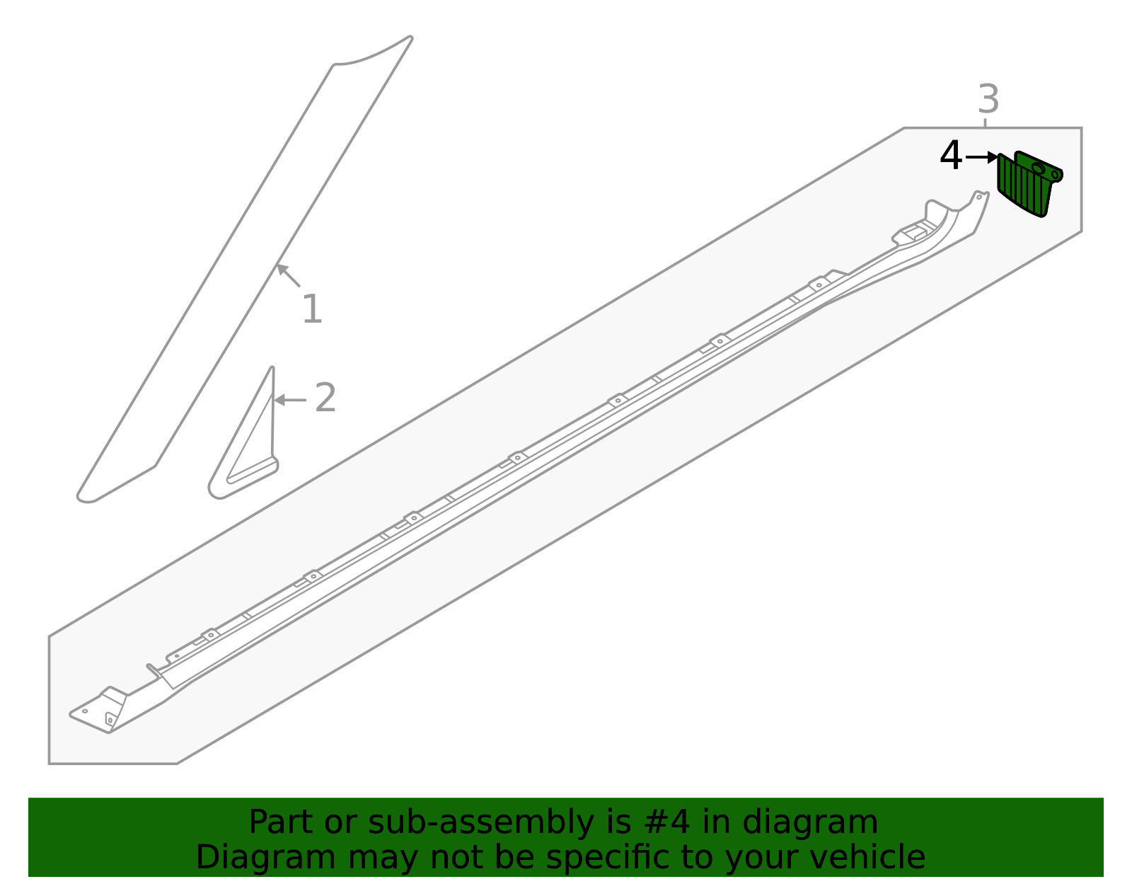 2022-2025 Kia Carnival Deflector 86827-R0000 | TascaParts.com