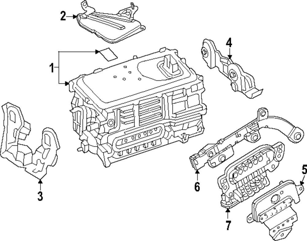 2025 Toyota Camry Front Bracket G9214-06050 | Toyota Parts Center