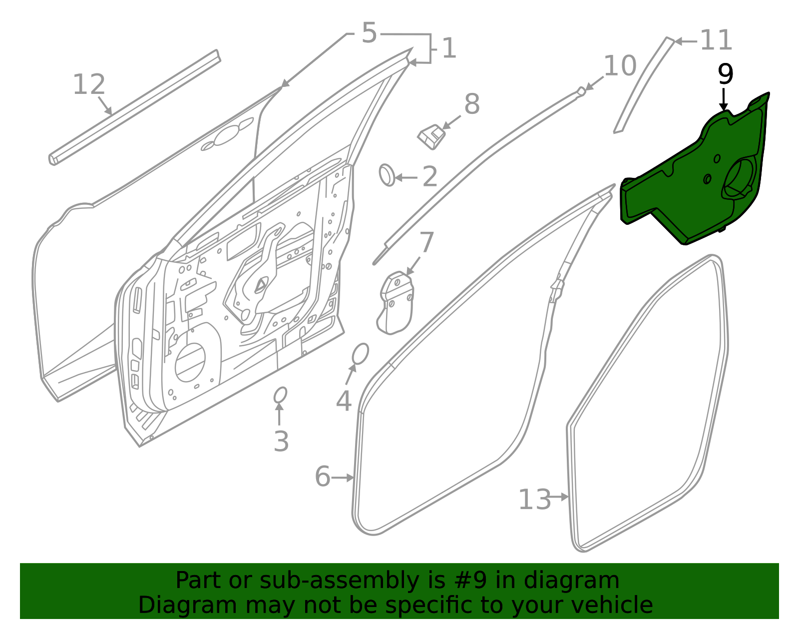 80860-6RA0A - Water Shield 2021-2025 Nissan Rogue | Official Nissan ...