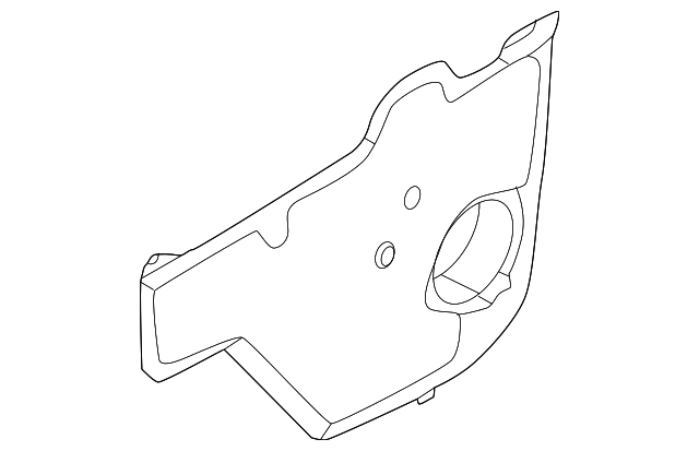 2021-2025 Nissan Rogue Water Shield 80861-6RA0A | Team Nissan Inc.