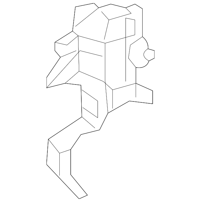 71206-TBA-A50 - 2019-2021 Honda Civic - Plate L Front Bumper Side ...