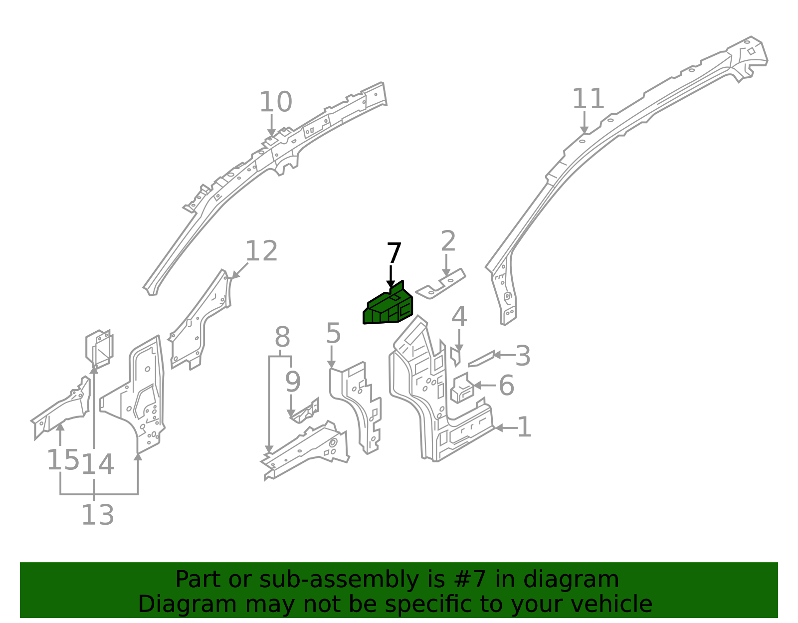 2021-2024 Volkswagen ID.4 Hinge Reinforced 11A-809-624 | VW Direct Auto ...
