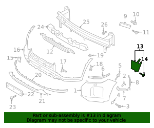 2020-2022 Hyundai Palisade Air Duct 86541-S8000 | OEM Parts Online