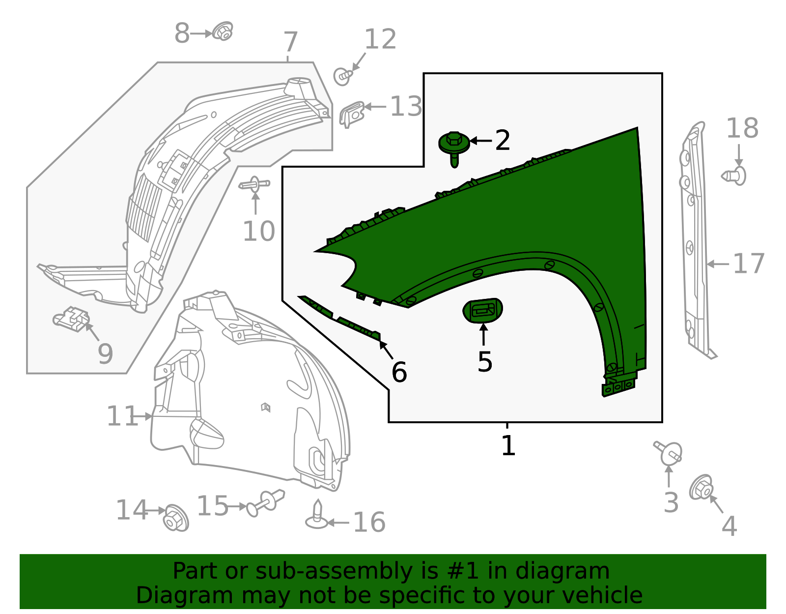 167-880-17-09 - Fender 2021-2025 Mercedes-Benz | Mercedes-Benz Premier ...