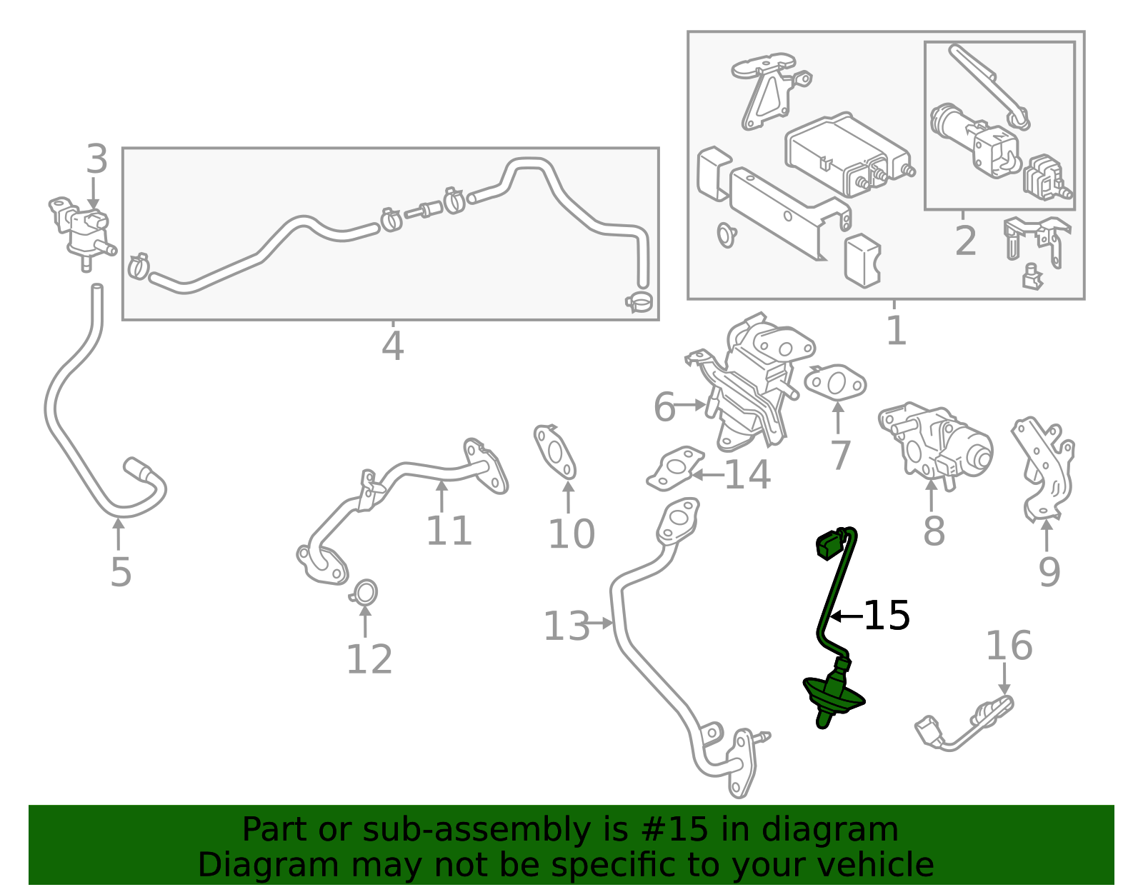 2012-2019 Toyota Prius C Oxygen Sensor 89467-52080 | MotorMotor