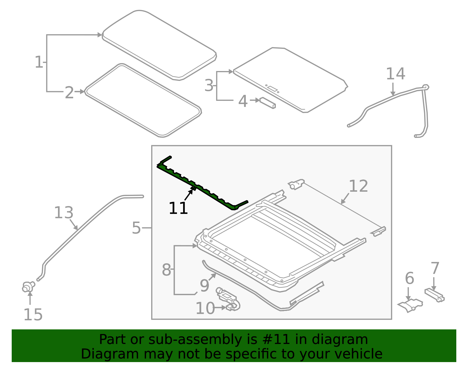 91280-6CA1A - High-Quality Sunroof Deflector for 2019-2025 Nissan ...