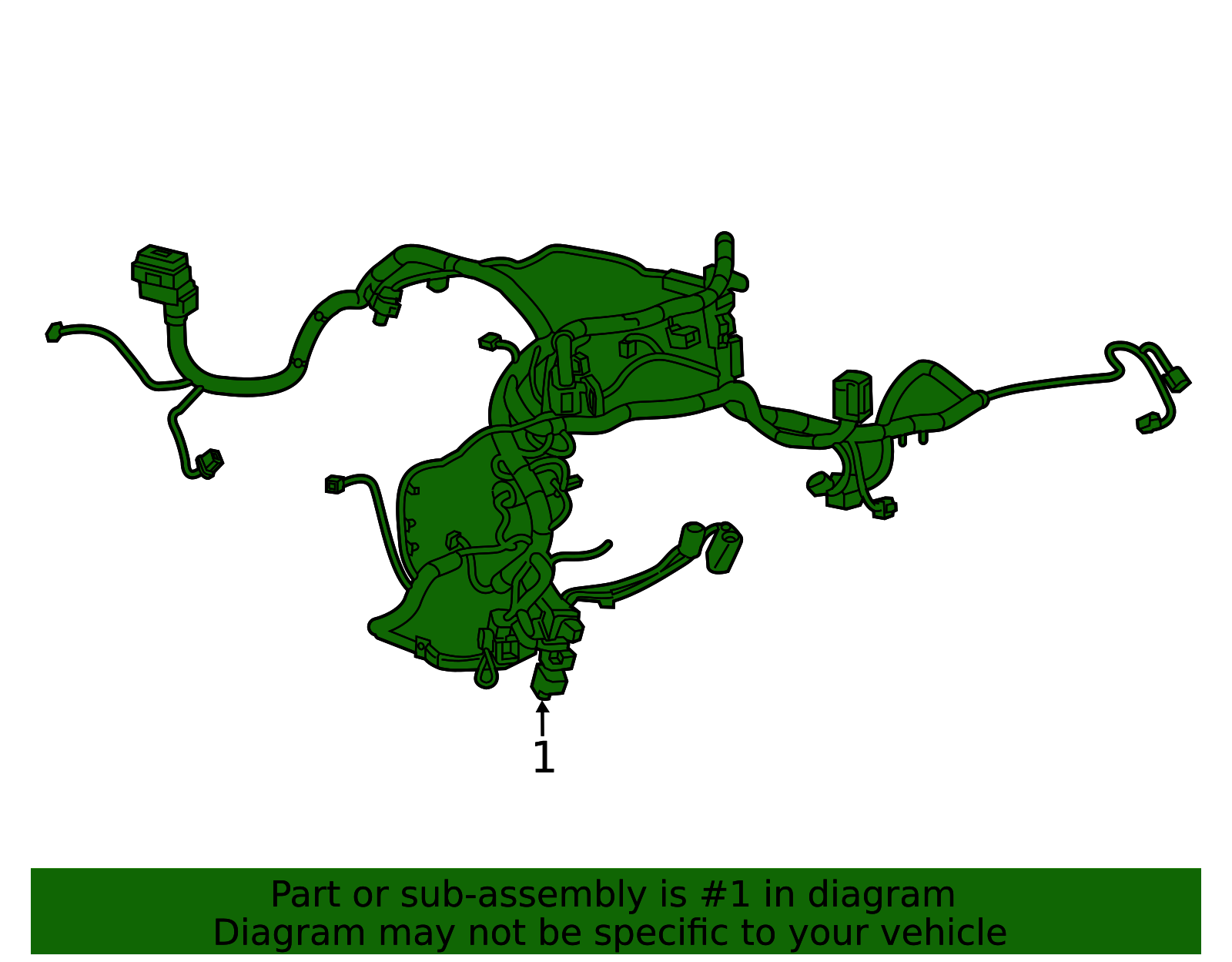 2020-2022 Chevrolet Engine Wiring Harness 84993880 | TascaParts.com