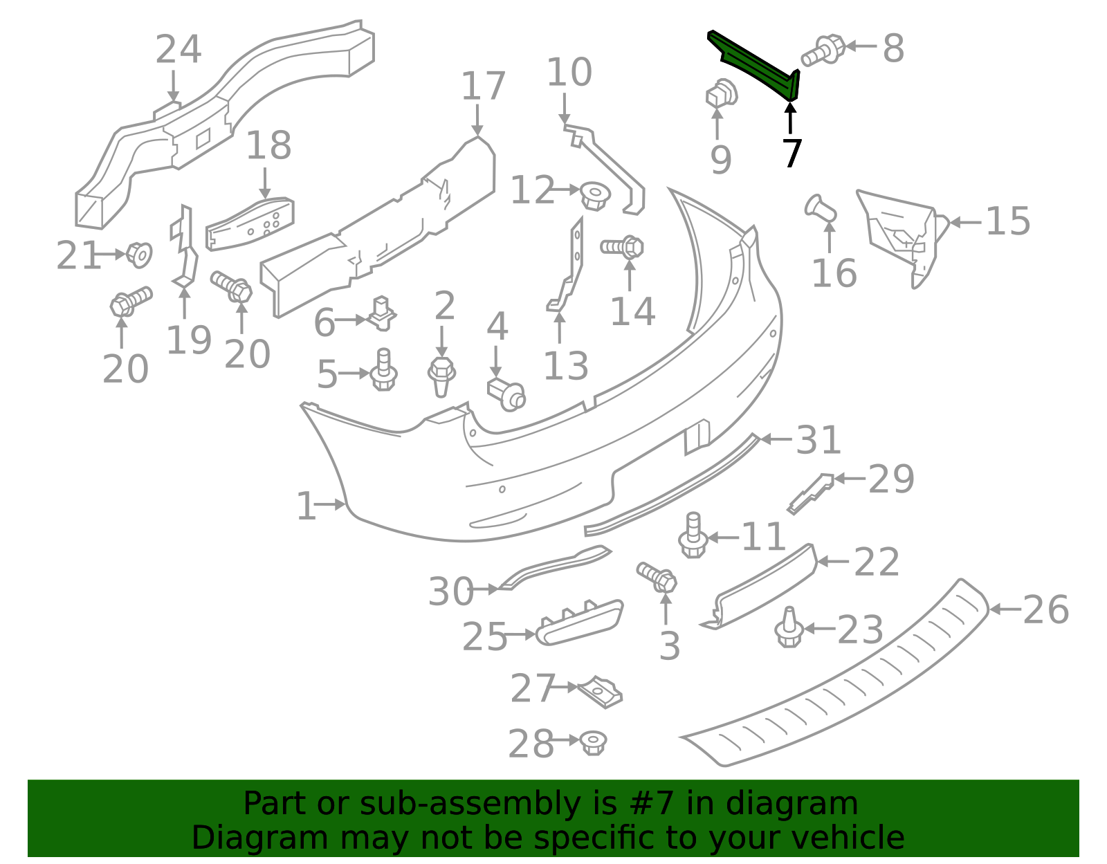 852201LA0A - Upper Bracket 2011-2024 INFINITI | Infiniti of Orland Park
