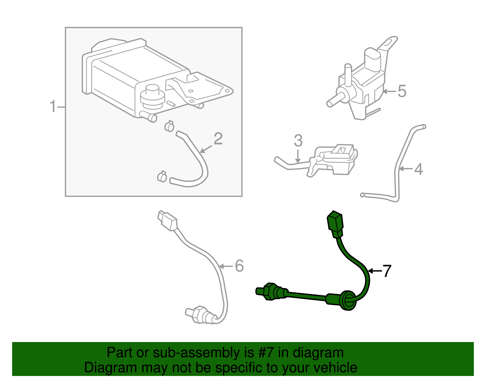 2008-2014 Scion xD Oxygen Sensor 89465-52500 | Toyota Parts Center