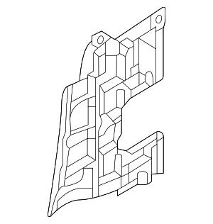 2021-2025 Nissan Rogue Side Cover 64839-6RR0A | TascaParts.com