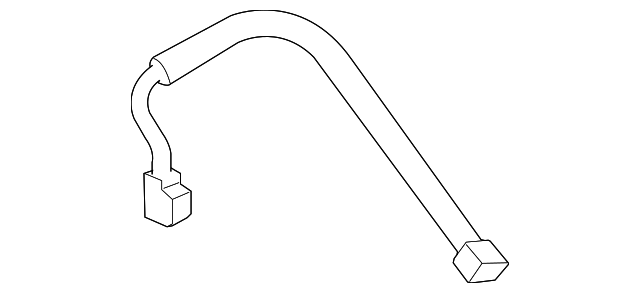 2007-2014 GM Rear Hydraulic Brake Hose Assembly 25906097 | Capital ...