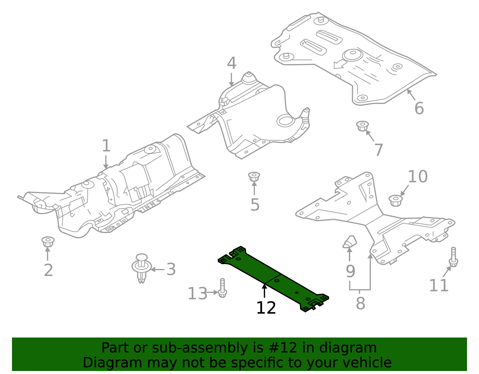 2020-2025 Mazda CX-30 Support Brace BDTS-56-A9XA | RealMazdaParts.com