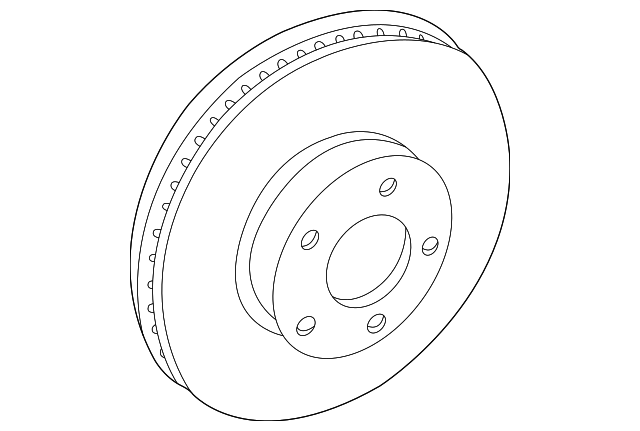 2005-2010 Ford Mustang Motorcraft™ Rotor BRRC-119 | Miracle Ford Parts