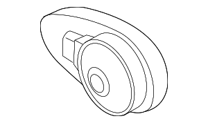 2003-2010 Porsche Alarm Horn 955-618-237-02 | OEM Parts Online
